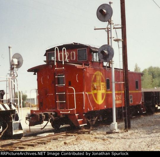 ATSF 999020, short section view